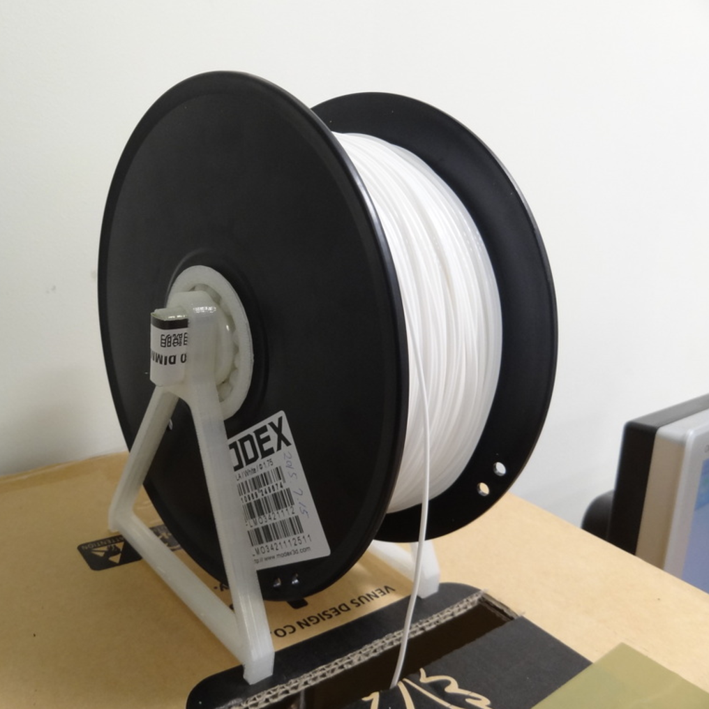 Download Free STL File Filament Spool Holder 3D Printer Template Cults